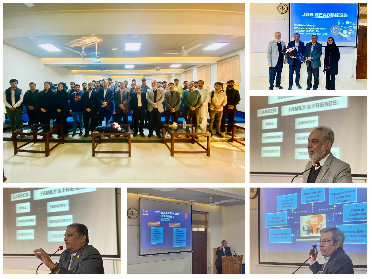 Insights on Career Success: A Seminar by Engr. Shahzad Ayub on Job ...