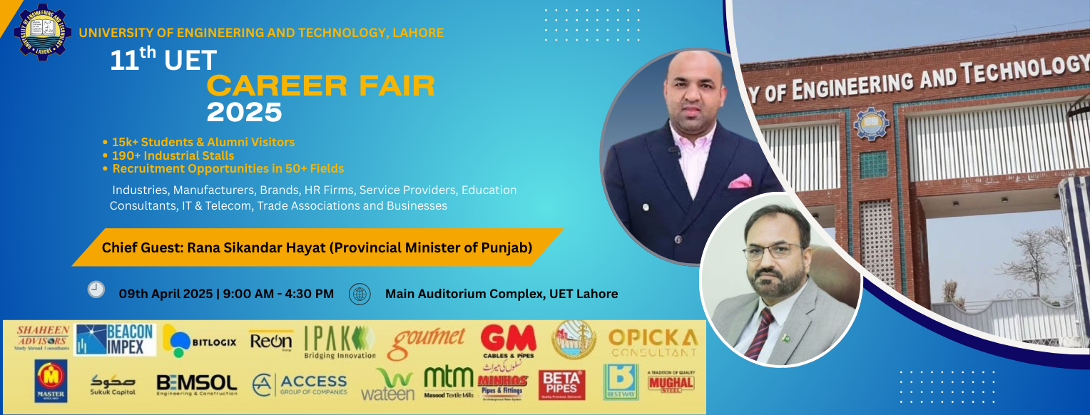 UET Lahore University of Engineering and Technology