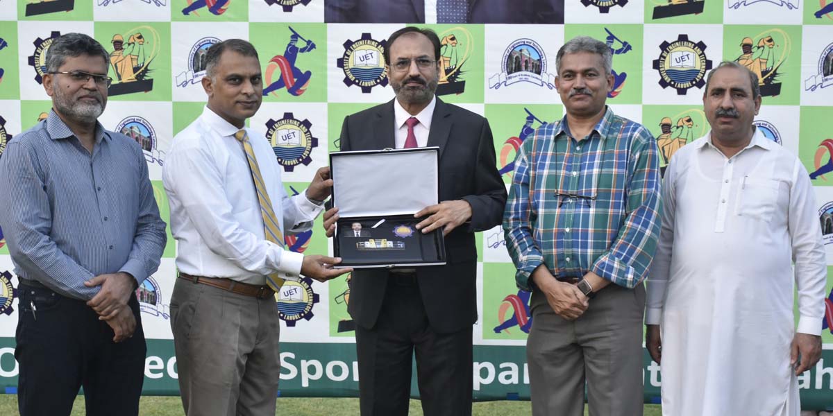 UET Cricket Championship 2024-25: Vice Chancellor Prof. Dr. Shahid ...