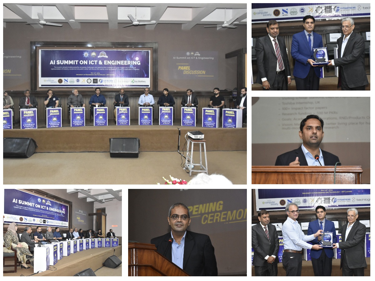 UET Lahore Hosts Pioneering AI Summit on ICT & Engineering 2024 ...